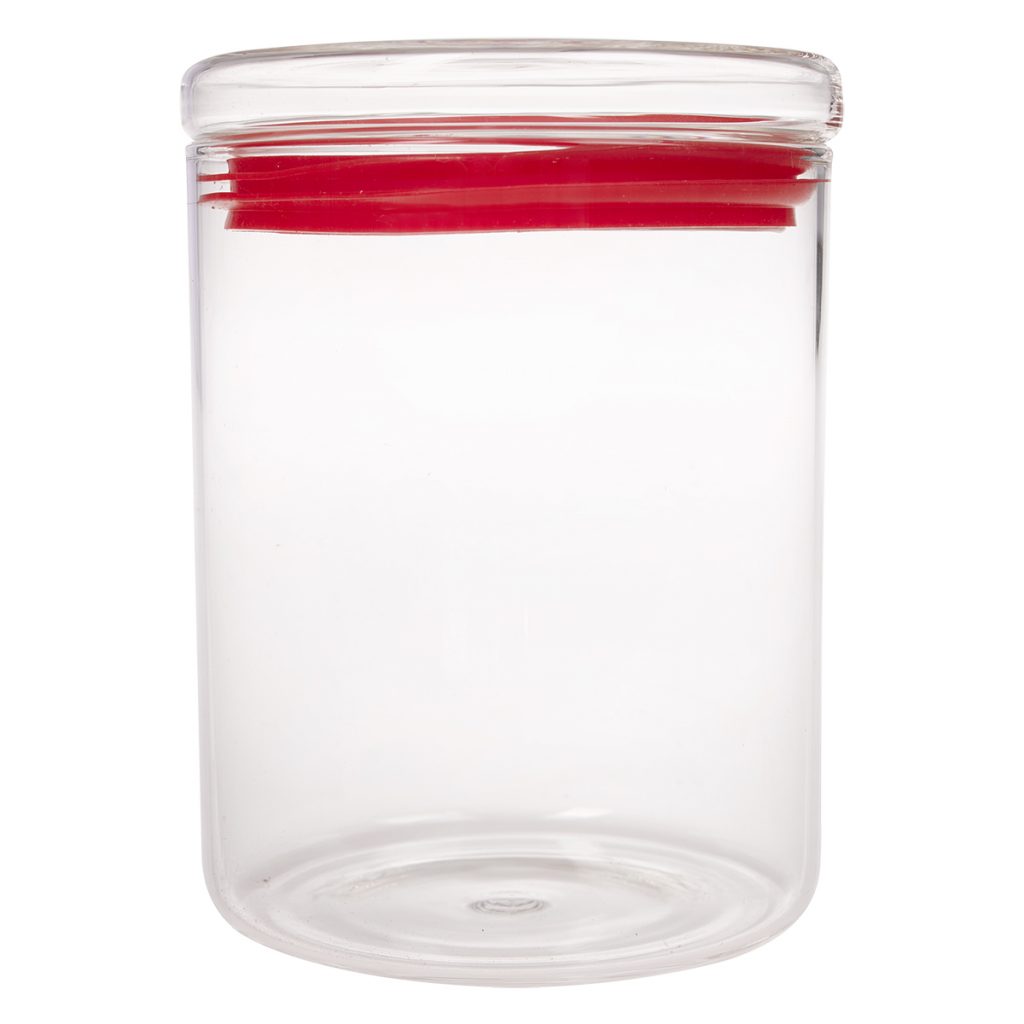 26 OZ. Glass Container with Lid - Primary Distributors LTD.